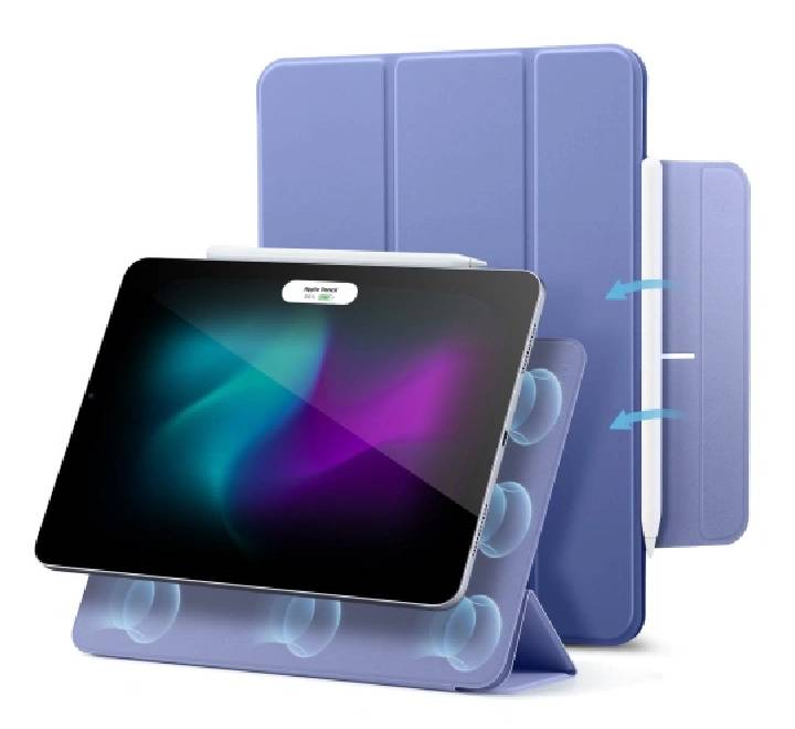 ESR Rebound Magnetic Case, Compatible with iPad Pro 11 (2024), Lavende – ICT.com.mm