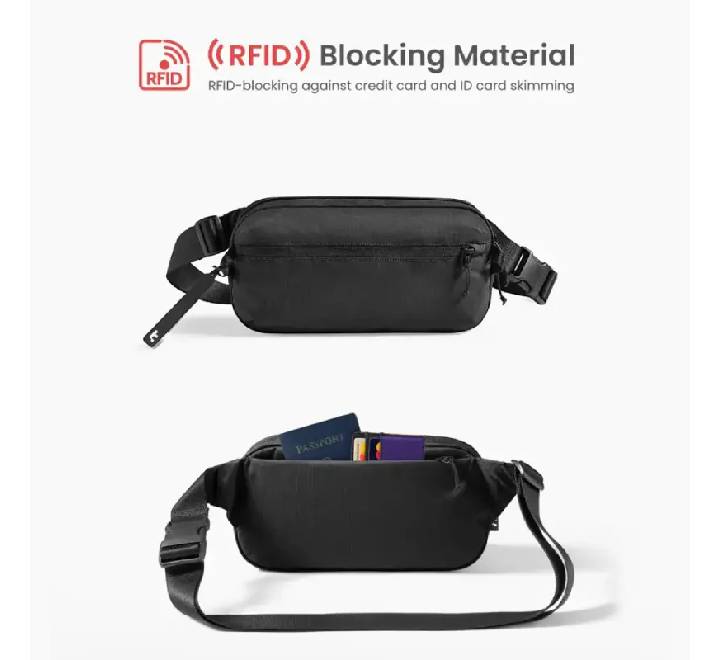 Tomtoc Aviator T33 Chest Bag (3.5L-L size) Black – ICT.com.mm