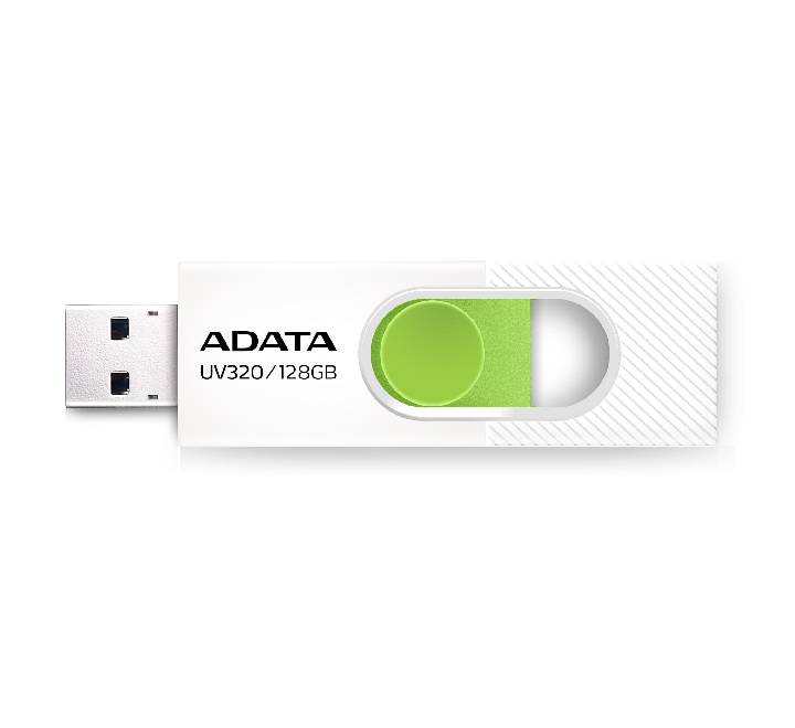Adata UV320 USB Flash Drive 128GB (White) – ICT.com.mm