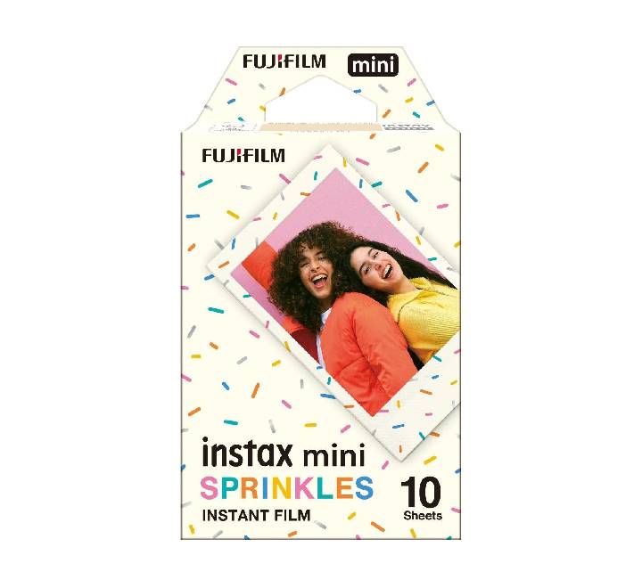 Fujifilm Instax Mini Sprinkles Design Film (10 Pack) – ICT.com.mm