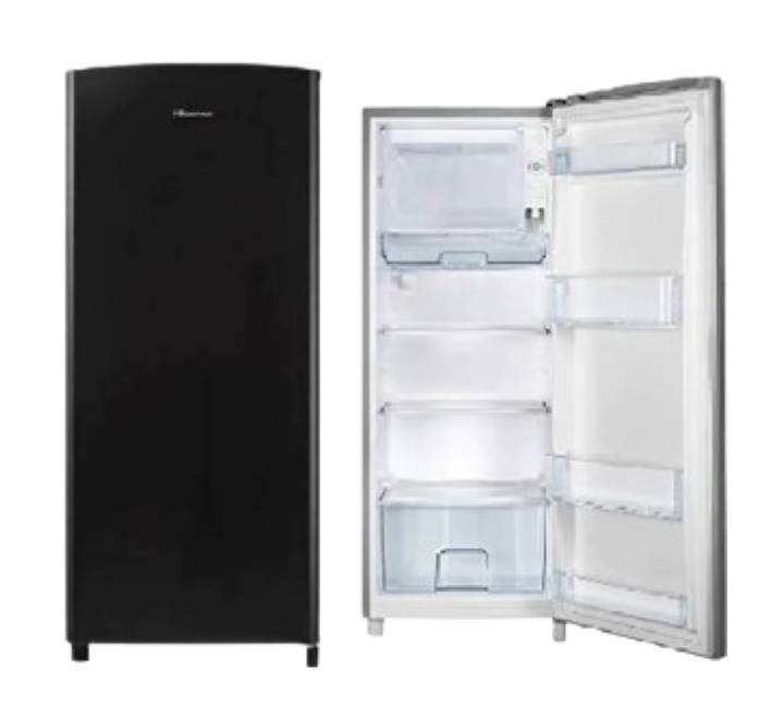 Hisense 1 Door Refrigerator RS-23DR4SB Timer Type Black (179 LITER ...