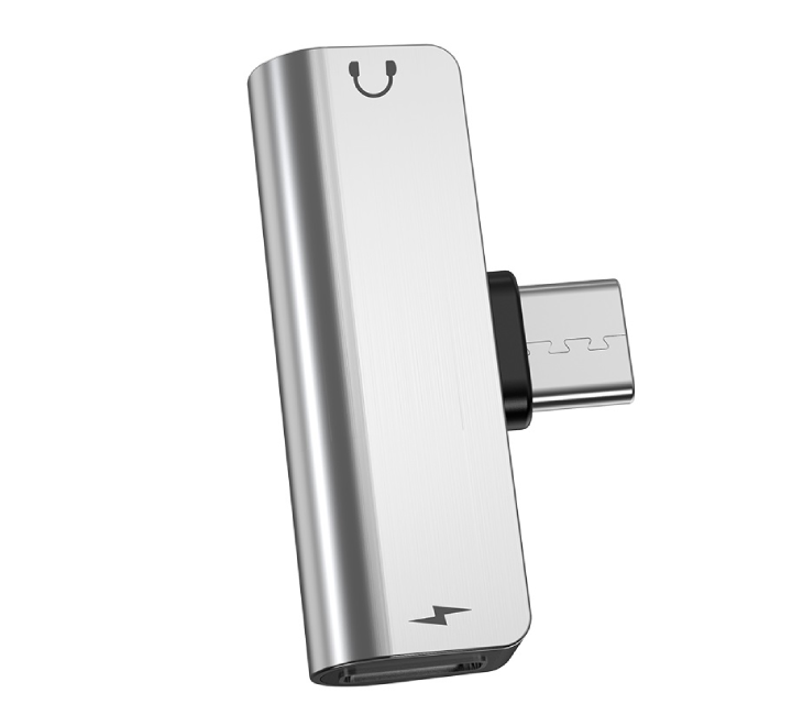 Hoco LS26 Type-C 2in1 audio converter – ICT.com.mm