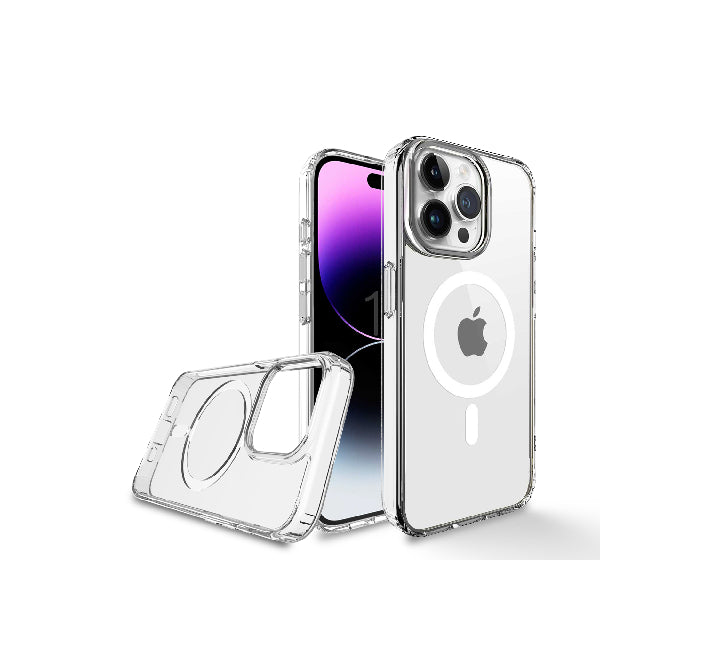 AUKEY PC-TM10 iPhone 15 Pro/15Pro Max Magnetic Clear Case – ICT.com.mm