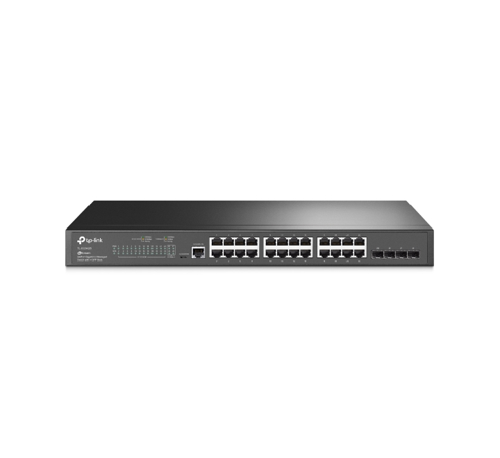 TP-Link TL-SG3428 JetStream 24-Port Gigabit L2 Managed Switch with 4 S ...