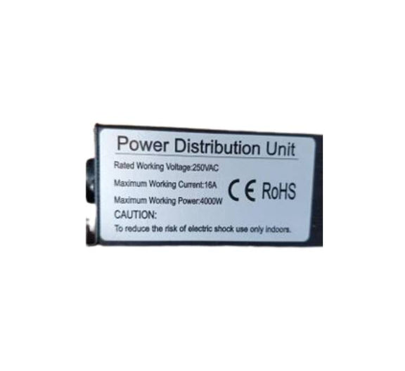 SplinkTech 8-Ways PDU 16A Multi-Socket Power Distribution Unit – ICT.com.mm