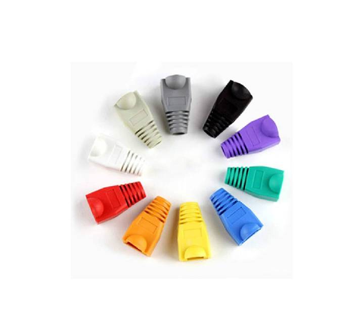 SplinkTech CAT-6 RJ45 Connector Boot 100 pcs Packet Bag – ICT.com.mm