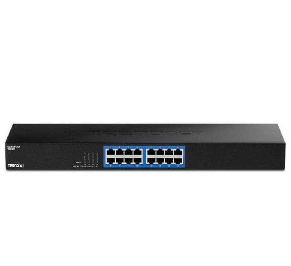 TRENDnet TEG-S17 16 port Gigabit Rack Switch – ICT.com.mm