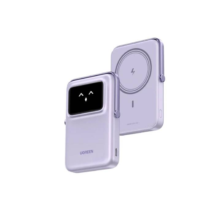 UGREEN PB764 UNO 10000mAh Magnetic Wireless Power Bank (Purple) – ICT ...
