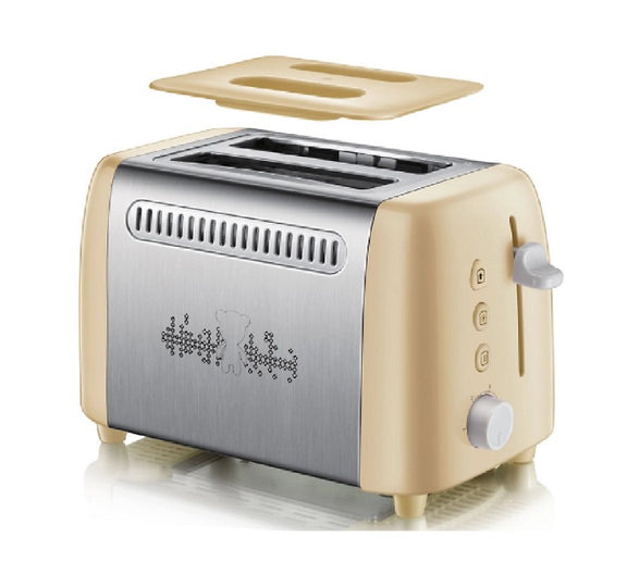 Powerpac Bear 2 Slice Pop-up Bread Toaster (DSL-A02W1) – ICT.com.mm